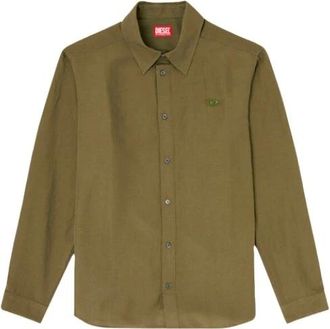 Diesel Homme, Chemises, Vert, Taille: M S-Simply-C