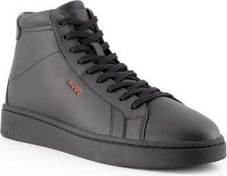 HUGO BOSS Herren High Top Sneaker schwarz Synthetik