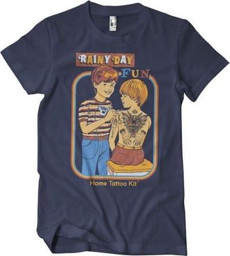 Steven Rhodes Home Tattoo Kit T-shirt Bleu marine, bleu marine, L