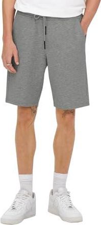 Only & Sons ONLY&SONS ONSCERES Life Sweat Shorts Noos, Light Grey Melange, XL Homme