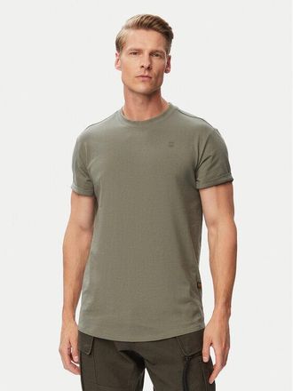 G-Star Raw T-Shirt Lash D16396-B353 Khakifarben Regular Fit