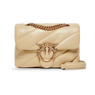 Pinko Love Birds Umh&auml;ngetasche - - Bags - Damen - Braun - ONE SIZE
