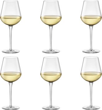 Bormioli Rocco Inalto UNO Wei&szlig;weingl&auml;ser - 380ml - Pack Von 6
