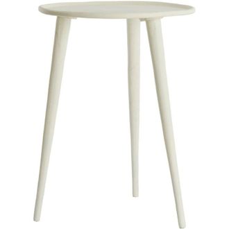 Light & Living Light&living - Table dappoint babina en crème - Ø36x47 cm