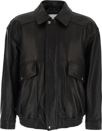 Dunst Front-pockets Leather Jacket