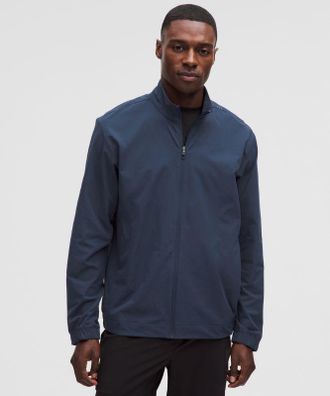 lululemon Veste dentra&icirc;nement Zeroed In pour Hommes - Bleu - Taille 2XL