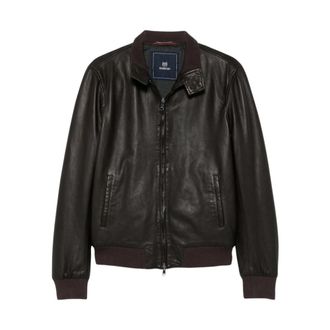 Mabrun Frank Lederjacke - - Jackets - Herren - Braun - M