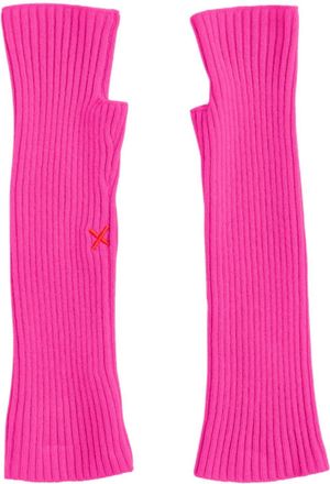 Chinti and Parker Fingerlose Handschuhe - Rosa
