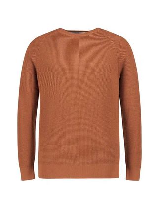 Olymp Herren Pullover braun unifarben