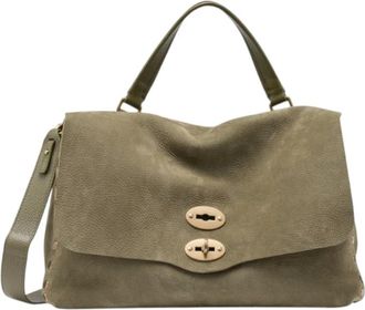 Zanellato Postina M - Femme - Sacs - Vert - Taille: ONE Size