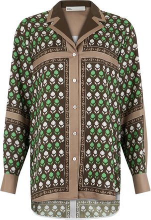 Tory Burch Femme, Blouses et Chemises, Multicolore, Taille: 38 FR Silk Top