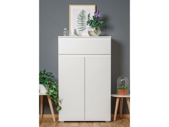 M&ouml;belando Schuhschrank Schuhregal Flur Schuhkipper Schuhkommode Schuhablage Ravenna I