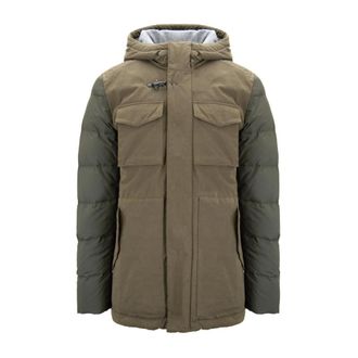 Fay Herrenjacke mit Druckknopf- Rei&szlig;verschluss- Haken - - Jackets - Herren - Gr&uuml;n - M
