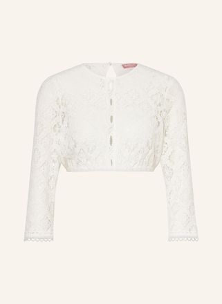 Kr&uuml;ger Kr&uuml;ger Dirndlbluse Dua Mit 3/4-Arm weiss