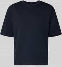 Profuomo T-Shirt mit Logo-Print und Rundhalsausschnitt