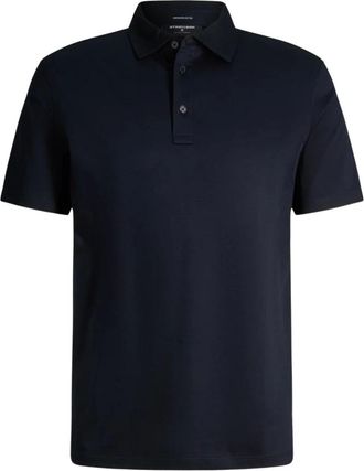Strellson Homme, Tops, Bleu, Taille: L Polo bleu marine au design classique