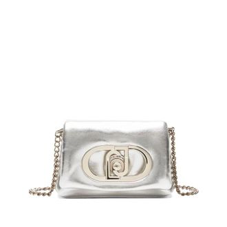 Liu Jo Femme, Sacs, Gris, Taille: ONE Size Sac bandouli&egrave;re chic &agrave; cha&icirc;ne