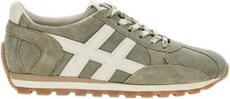 Hogan Low-Top Sneaker - H701 Lace-Up H - Gr. 36,5 (EU) - in Gr&uuml;n - f&uuml;r Damen