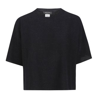 Fabiana Filippi Rundhals-Strickwaren - - Knitwear - Damen - Blau - M