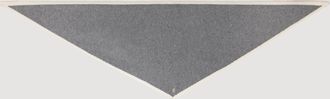 Sandro Foulard triangle bicolore en laine