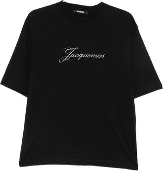 Jacquemus T-shirt en coton avec logo Jacquemus