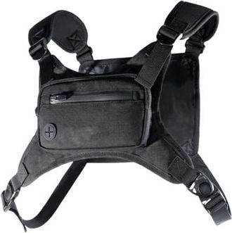 Generic Sac &agrave; dos de reconnaissance, sac de poitrine spacieux, ceinture ajustable pour activit&eacute;s ext&eacute;rieures, course &agrave; pied, entra&icirc;nement, remise en forme, ho