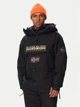Napapijri Anorak Skidoo Next NP0A8B3G Schwarz Loose Fit