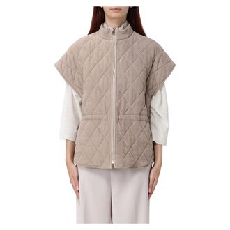Fabiana Filippi Pld216F224M352 Jacke - - Jackets - Damen - Beige - M