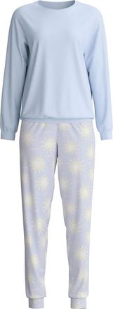 CALIDA Pyjama R&ecirc;ves de Feuilles - Femme - V&ecirc;tements de nuit et de d&eacute;tente - Bleu - Taille: 38 FR