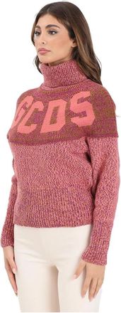GCDS Gcds, Femme, Pulls, Rouge, Taille: 38 FR Gcds Sweaters