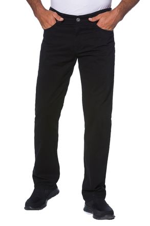 JP1880 Herren gro&szlig;e Gr&ouml;&szlig;en bis 70, Hose, Komfortbund, Regular Fit, Stretch, Baumwolle, 5-Pocket-Form 702613 10-, 66, Schwarz (Schwarz 70261410)