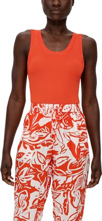 s.Oliver Top aus Rippstrick