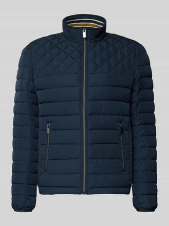 Christian Berg Steppjacke mit Rei&szlig;verschlusstaschen