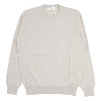 FILIPPO DE LAURENTIIS Homme, Pulls, Beige, Taille: M Crewneck Sweater Gc1Ml_Wc16R