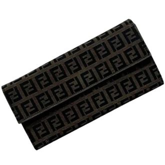 Fendi Pre-owned Long wallet (bi-fold) - - Pre-owned - Damen - Schwarzk - ONE SIZE