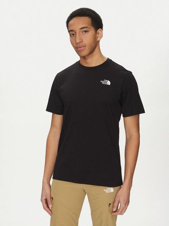 The North Face T-Shirt Vertical NF0A89FP Schwarz Regular Fit