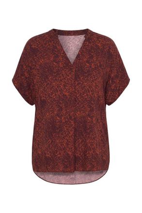STUDIO UNTOLD Druckbluse Blusenshirt oversized Croco Print