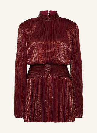 Retrof&ecirc;te Retrof&ecirc;te Kleid Freja Mit Plissees rot