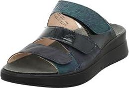 Think Femme Meggie Lederfutter Sabots, Bleu pétrole Break 8020, 40 EU