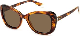 Polaroid Brille PLD 4132/S/X Gr&ouml;&szlig;e 53-19 mm Havana polarisiert