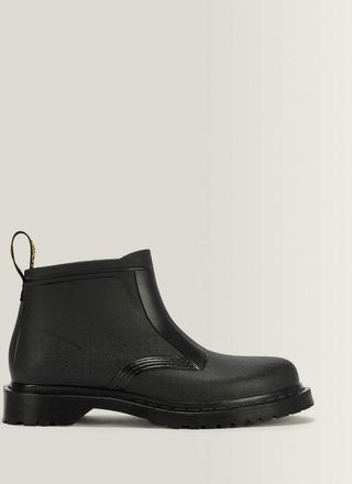 Dr. Martens 101 Rain Low Pull On Wasserabweisende Stiefel in Schwarz, Gr&ouml;&szlig;e: 36