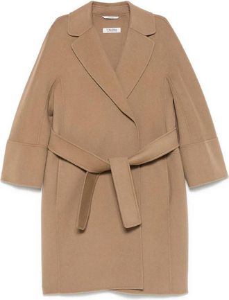 Max Mara Kurzer Mantel - Camel