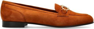 Ferragamo Femme, Chaussures, Brun, Taille: 37 1/2 EU BAX Mocassins