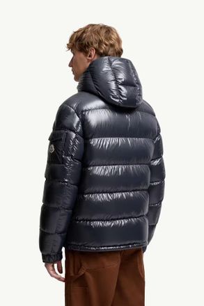 Moncler Quilted Down Down Jacket - Navy