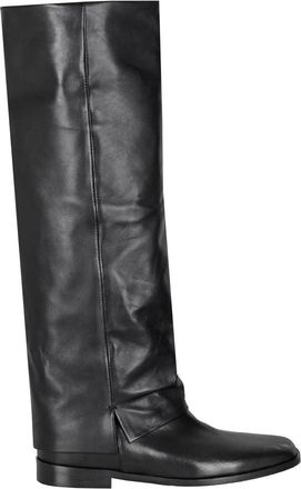 Fru.It Fru.it, Femme, Chaussures, Noir, Taille: 40 EU Bottes Tube en Cuir avec Doublure en Cuir