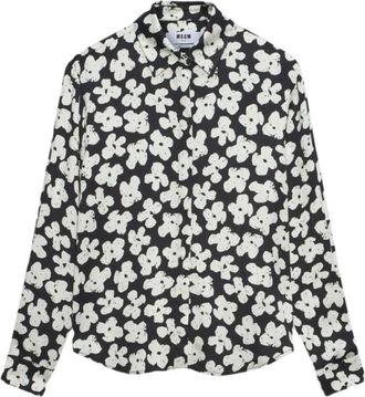 Msgm Msgm, Femme, Blouses et Chemises, Noir, Taille: 38 FR Chemises
