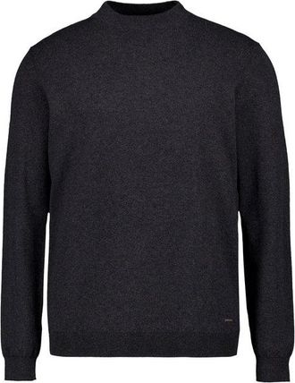 Ragman Herren Pullover grau unifarben