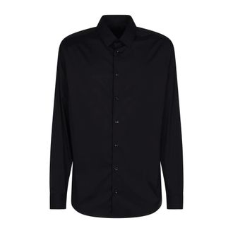 Giorgio Armani Homme, Chemises, Noir, Taille: 2XL Chemises d&eacute;contract&eacute;es