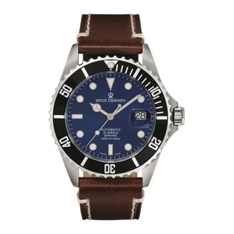 Revue Thommen Homme, Accessoires, Bleu, Taille: ONE Size Automatic Diver Watch 17571.2523