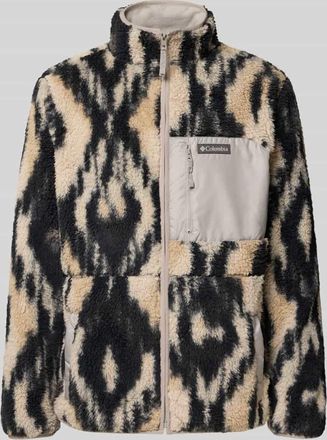 Columbia Regular Fit Jacke in Teddy-Optik mit Brusttasche
